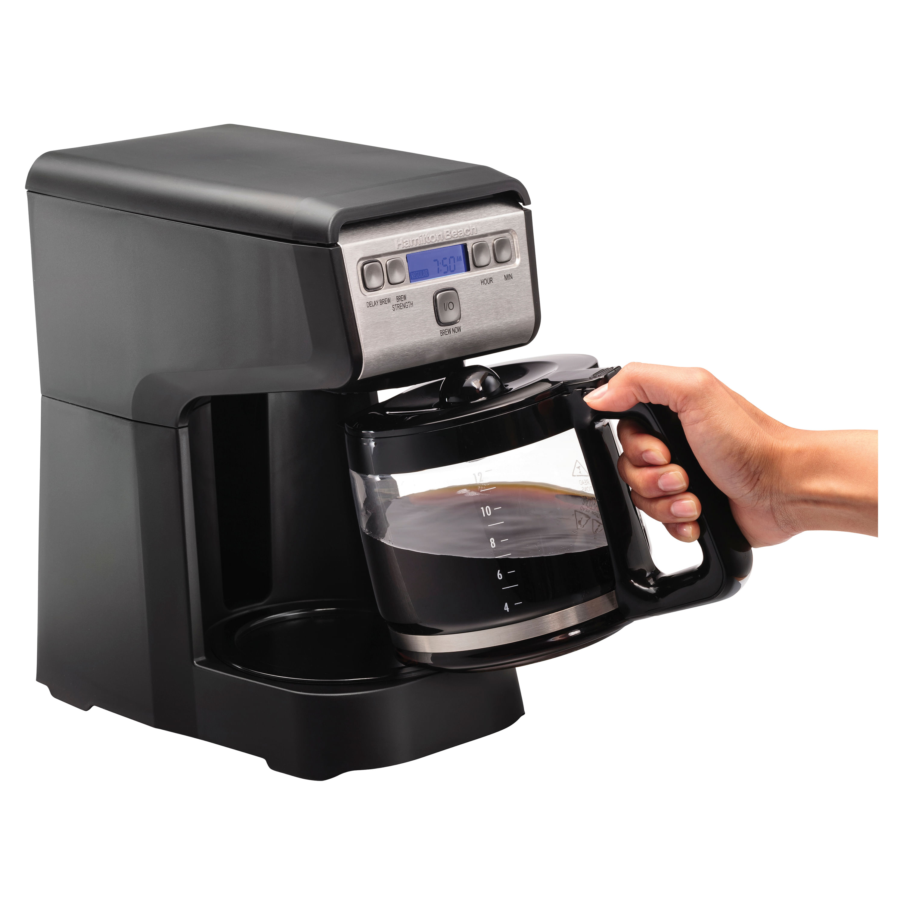 Comprar Cafetera Hamilton Beach® Programable Compacta - 12 Tazas ...