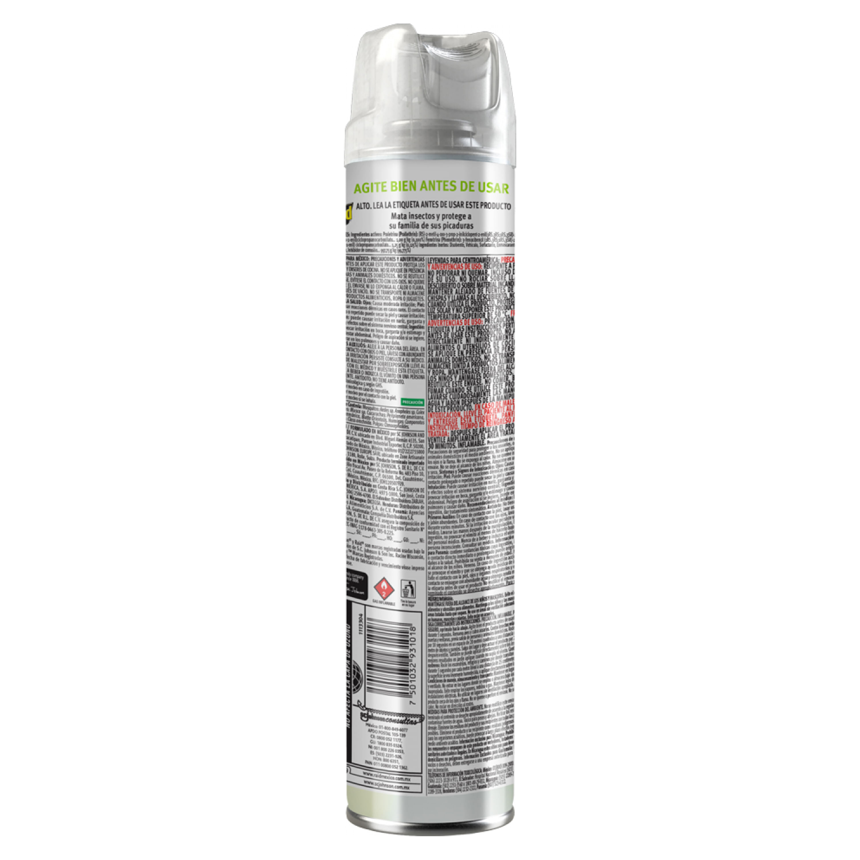 Comprar Raid Protector Insectos Rastretos 400 ml | Walmart Salvador ...