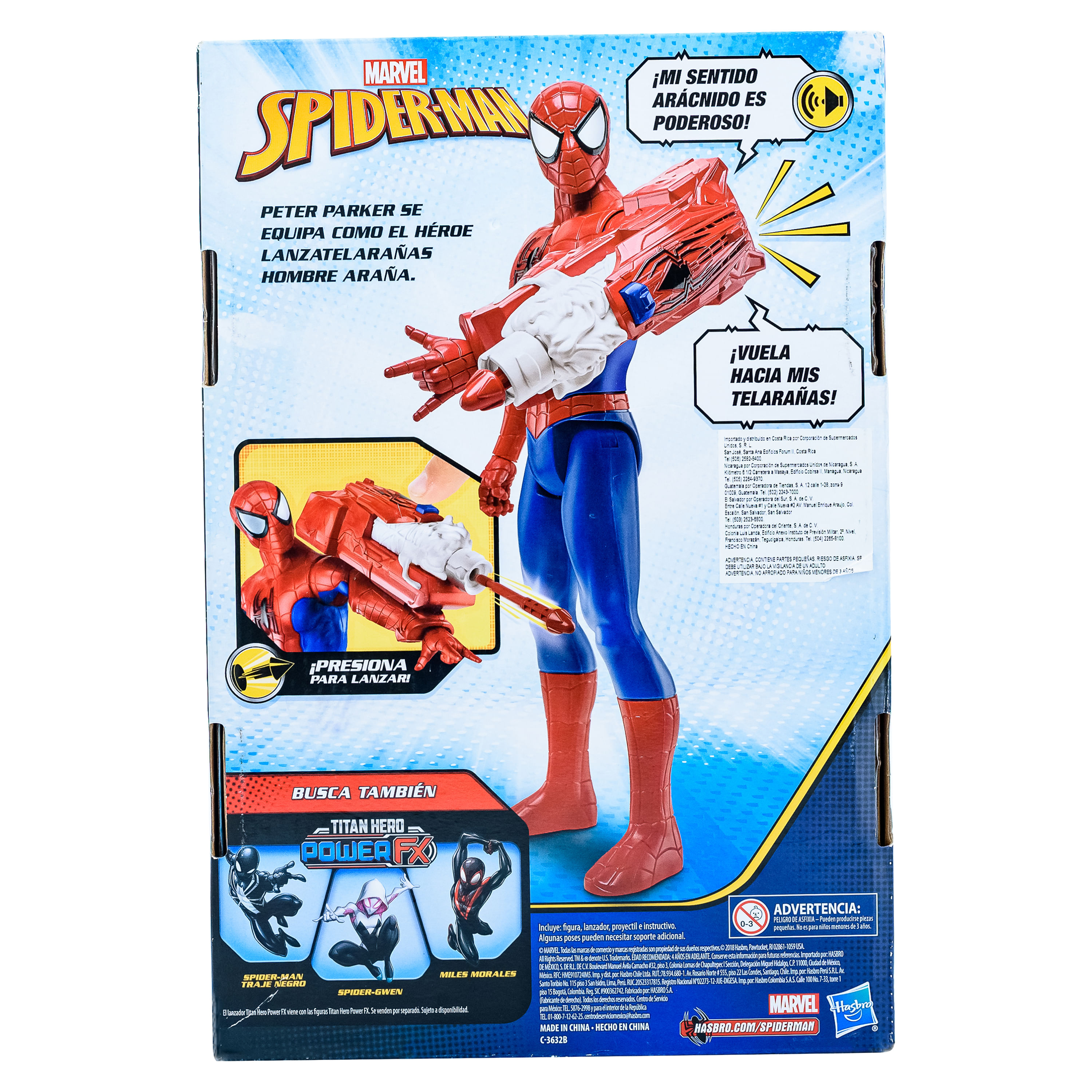 Comprar Spiderman Titan Fx Power2 | Walmart El Salvador