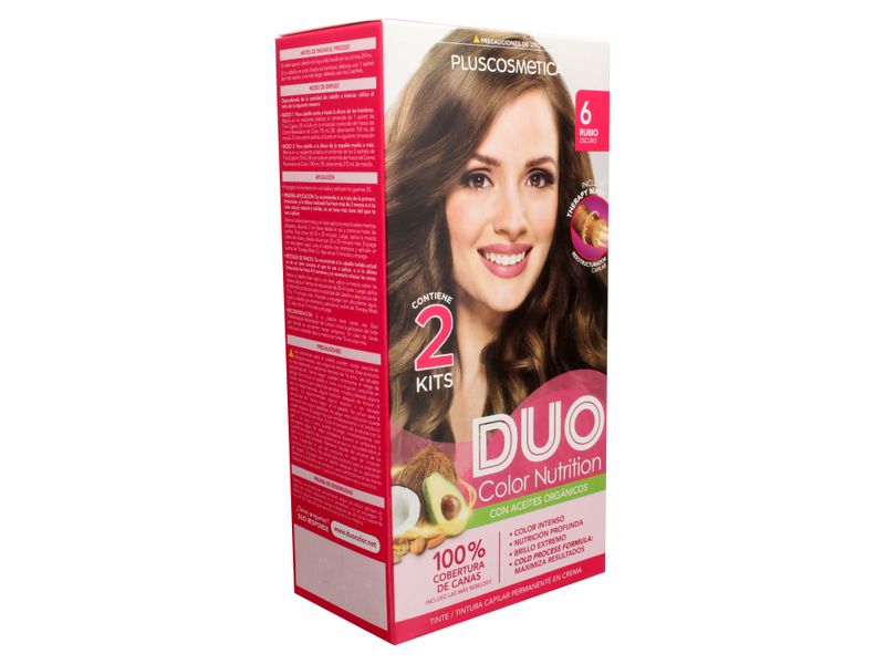 Comprar Tinte Duo Color Tono 6 Rubio Oscur 230Ml | Walmart El Salvador