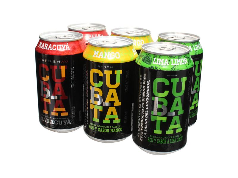 Comprar 6Pk Cubata Surtido Lata - 355 ml | Walmart Salvador
