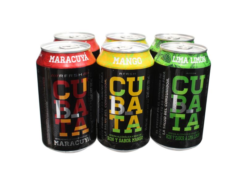 Comprar 6Pk Cubata Surtido Lata - 355 ml | Walmart Salvador