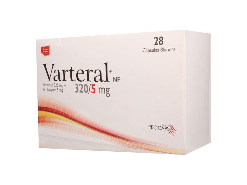 Comprar Varteral 320Mgx5Mg 28 Capsulas | Walmart El Salvador