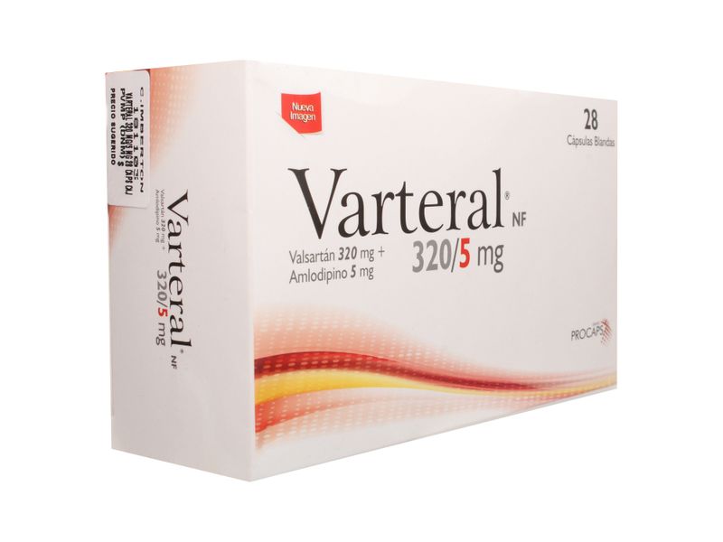 Comprar Varteral 320Mgx5Mg 28 Capsulas | Walmart El Salvador - La ...