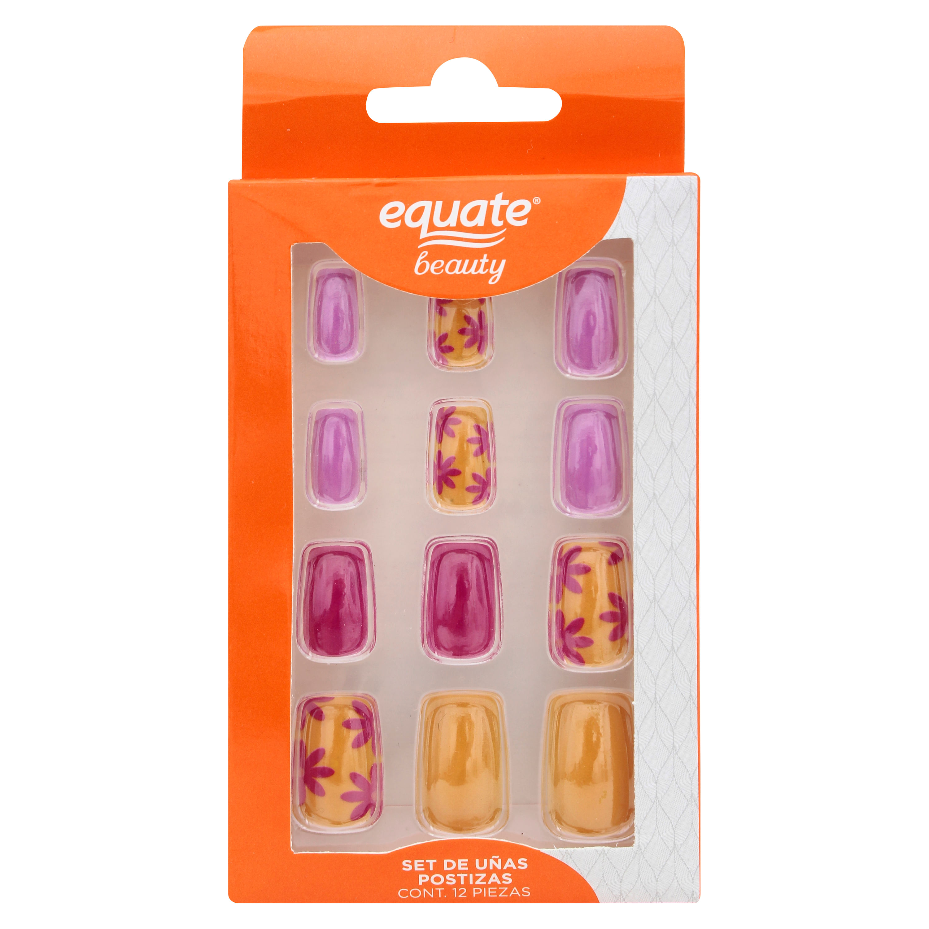 Comprar Equate Set De Unas Artificiales 10 Und | Walmart Guatemala