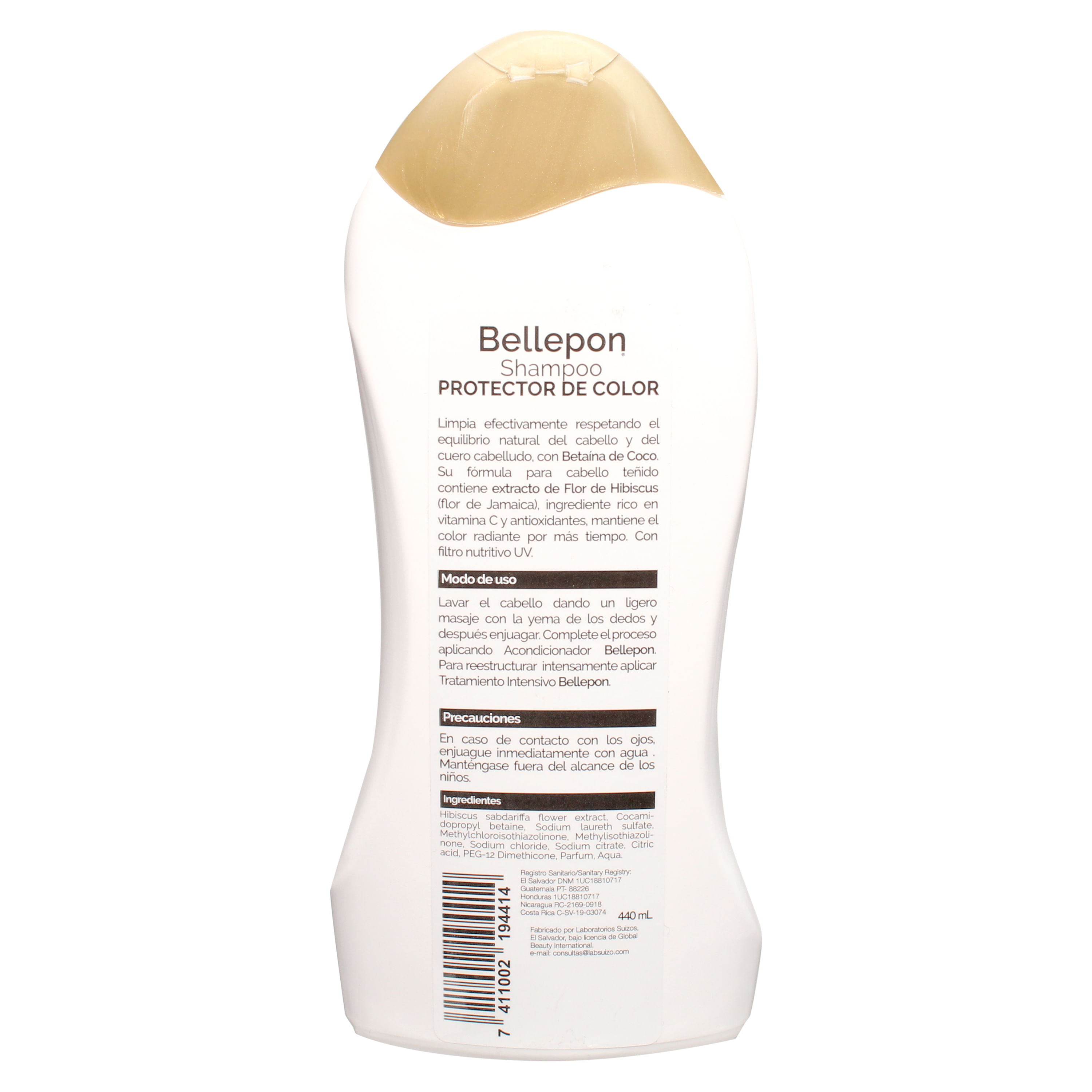 Comprar Shampoo Bellepon Protector De Color - 440 ml | Walmart El Salvador