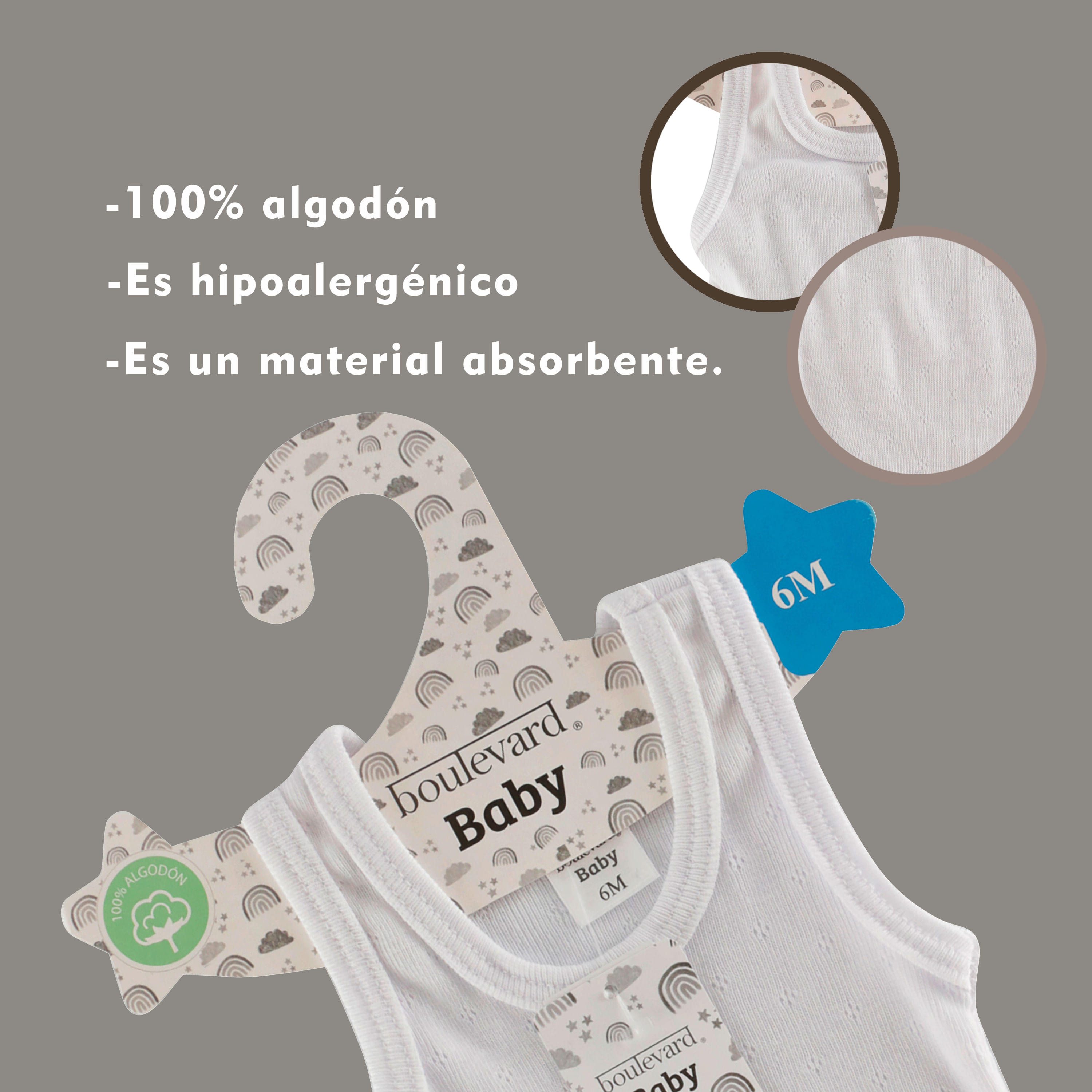 Comprar Camiseta Bebe Marca Boulevard 6M R 200 | Walmart El Salvador