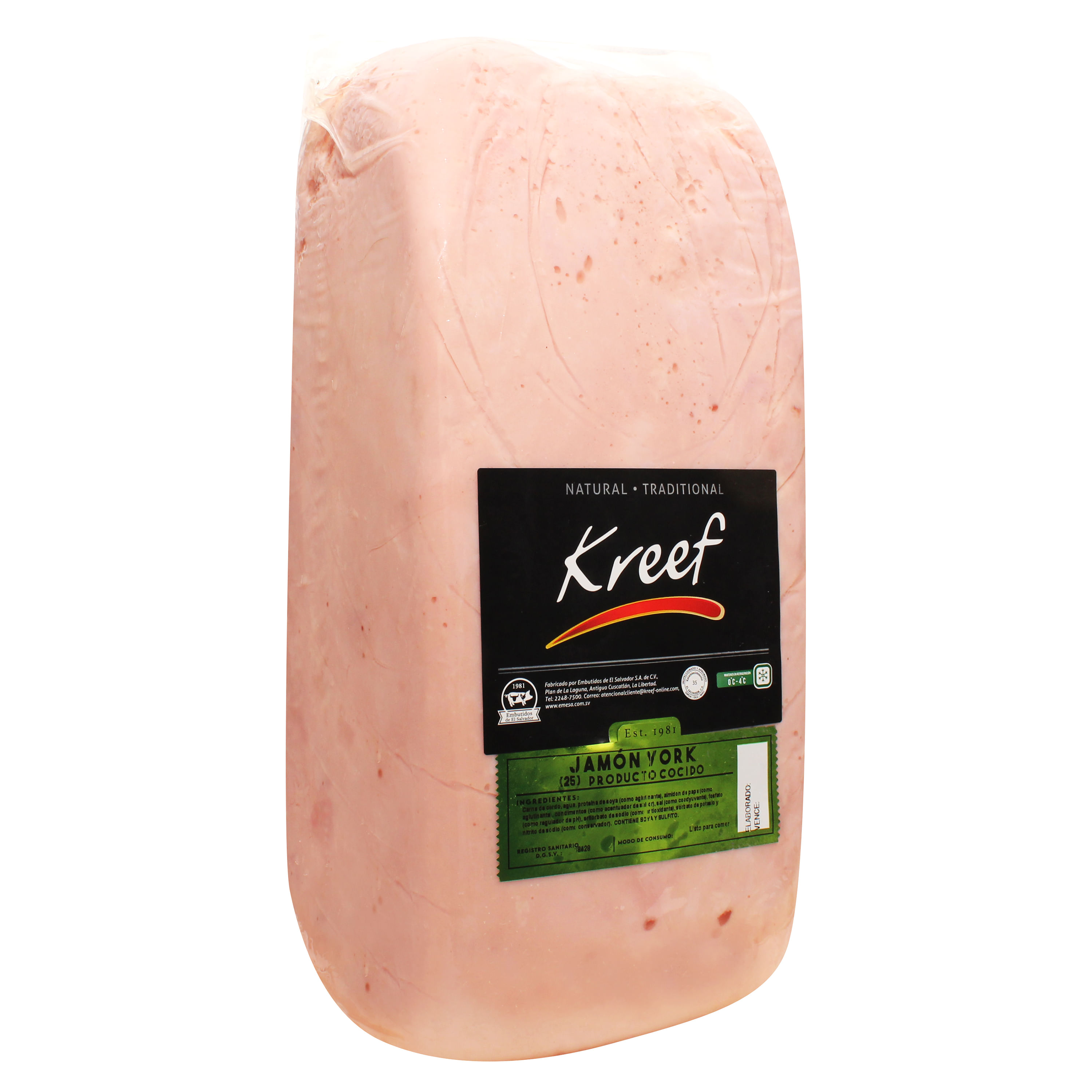 Comprar Jamon York Kreff - Precio Indicado por Libra (454 g) | Walmart ...