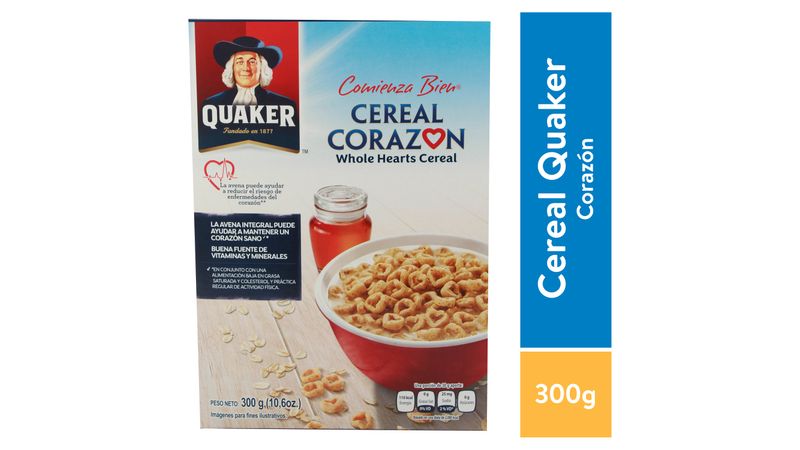 Cereal De Avena Quaker THREE Quaker Oatmeal Squares Cereal Boxes Only