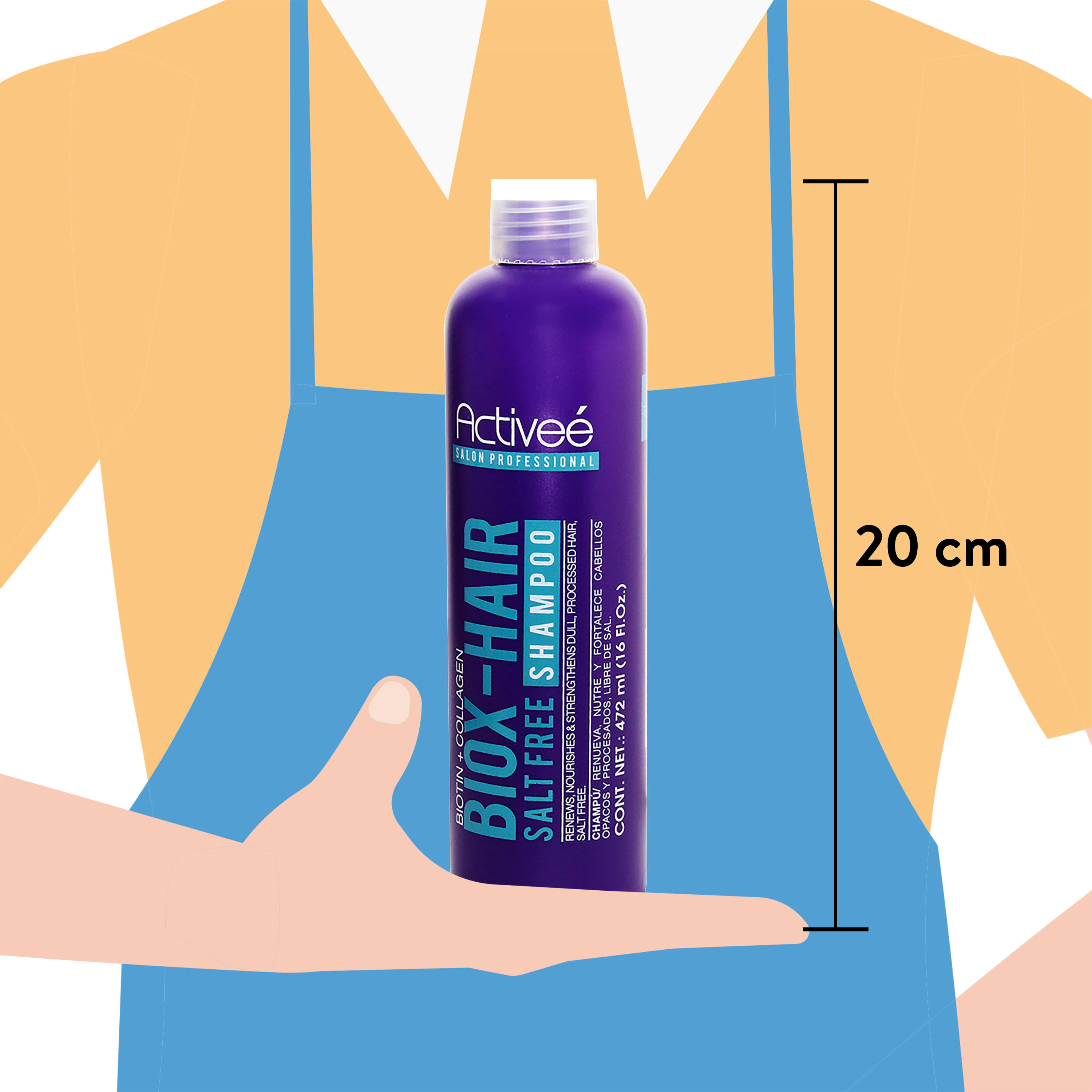 Comprar Shampoo Biox Hair Activee 472 ml | Walmart Salvador - Walmart ...