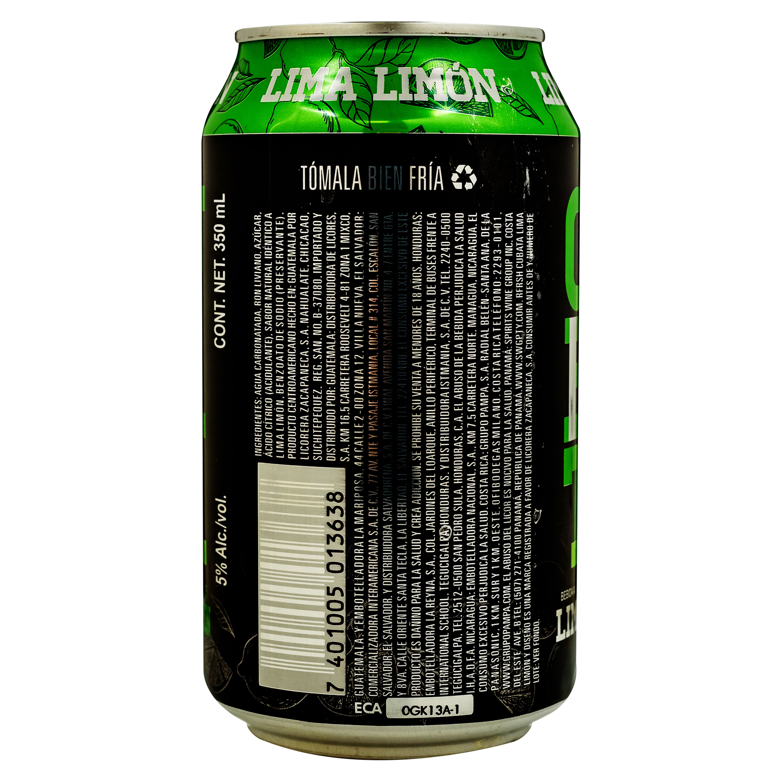 Comprar Bebida Cubata, sabor Lima Limón -350 ml | Walmart El Salvador ...