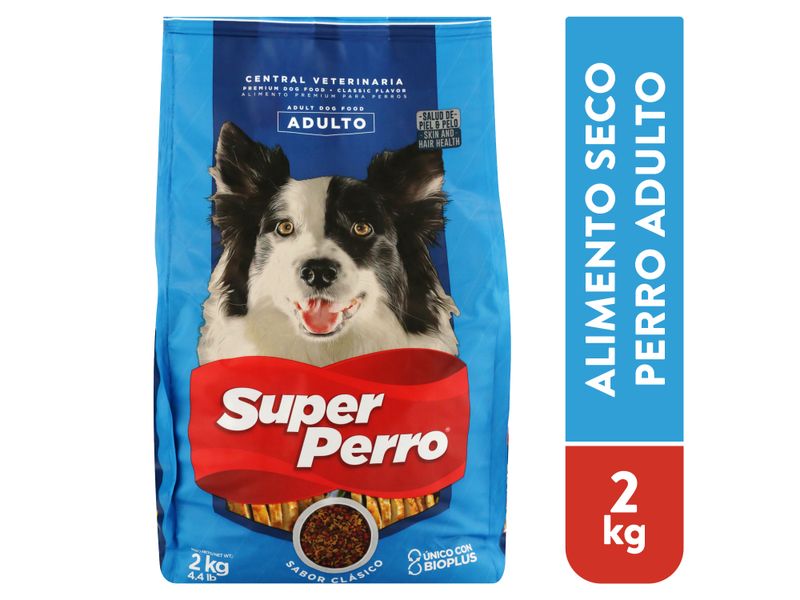 Alimento Super Perro Adulto 2Kg