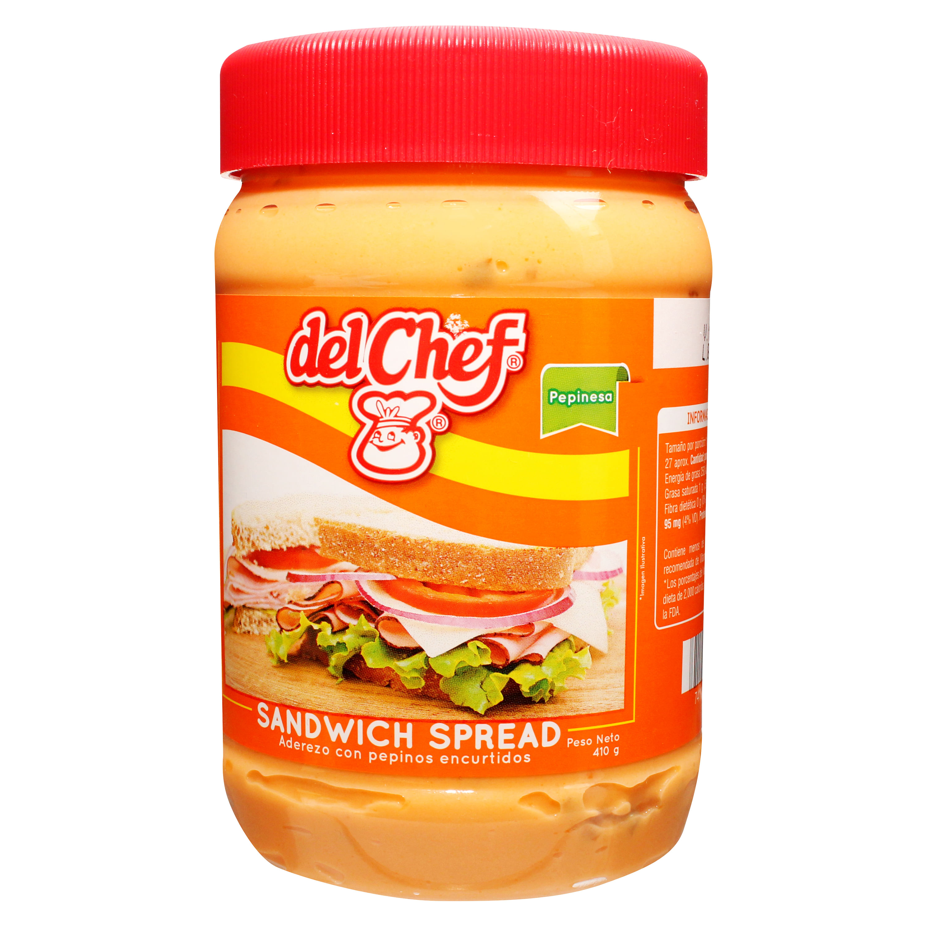 Comprar Sandwich Spread Del Chef - 430 ml | Walmart Salvador - La ...
