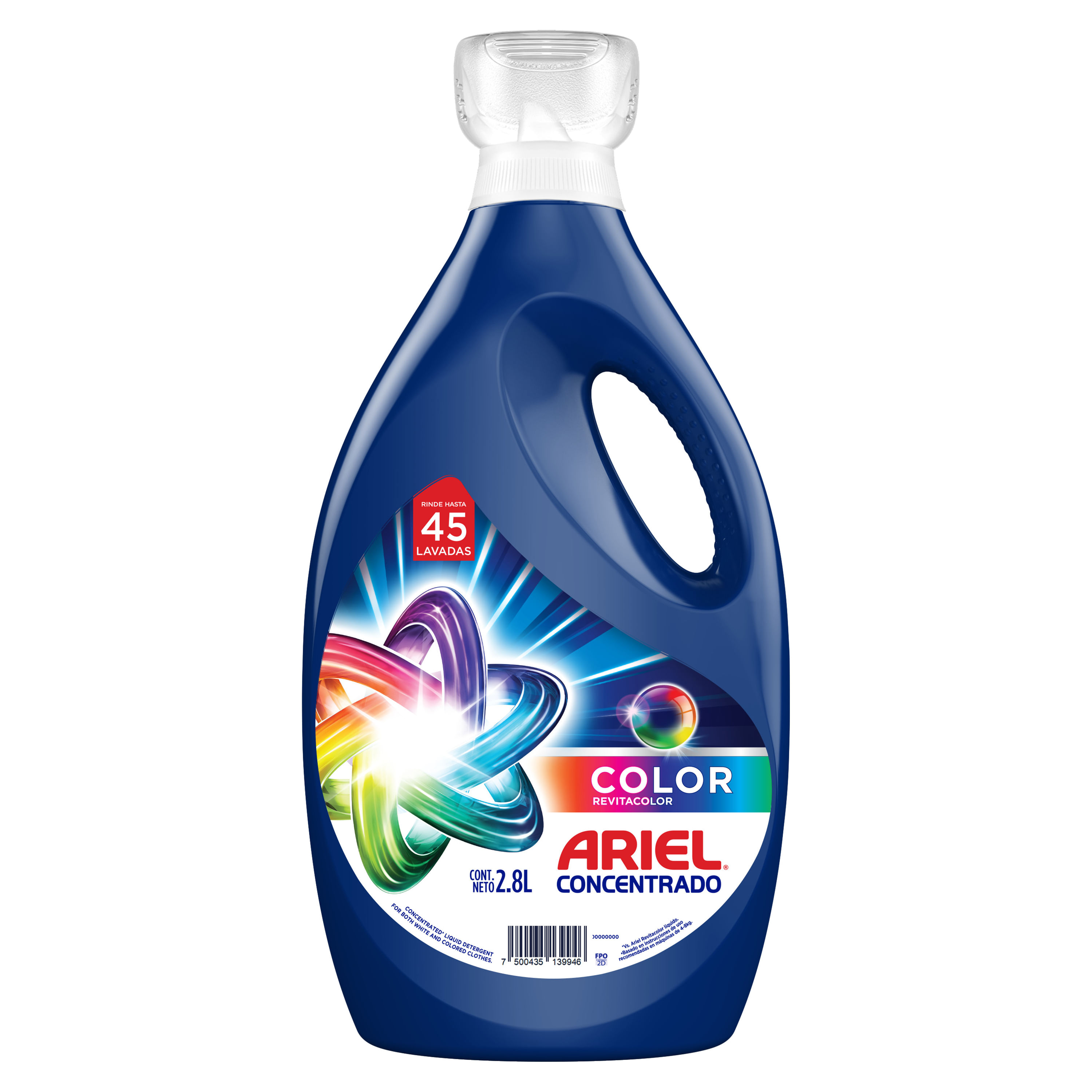 Comprar Detergente Ariel Color Liquido 2800 ml | Walmart El Salvador ...