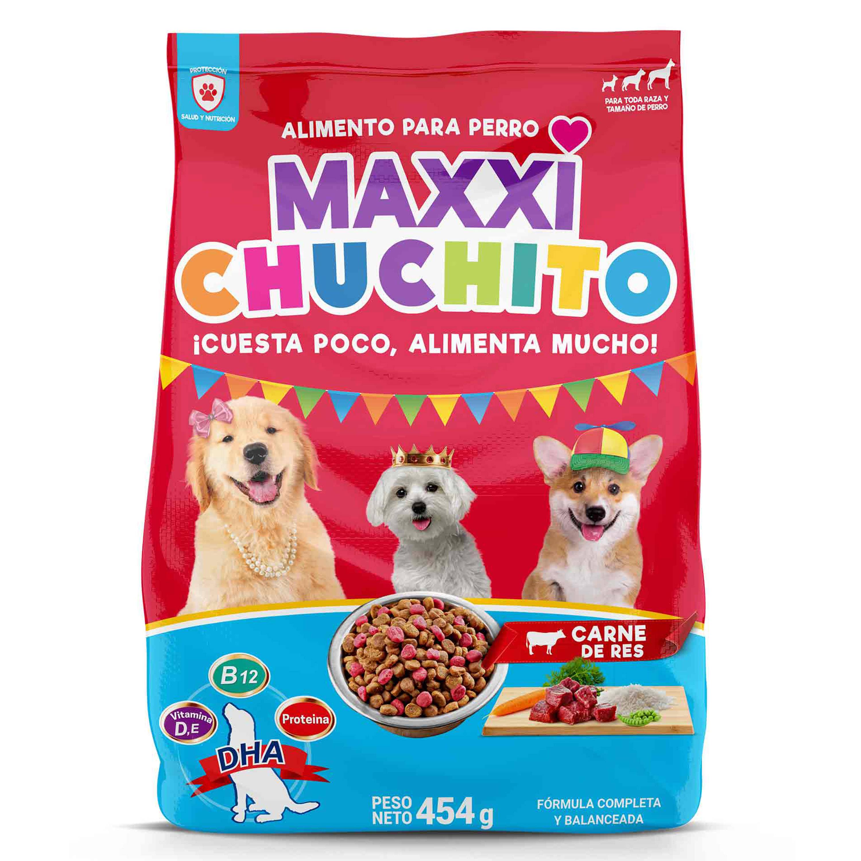 Comprar Alimento para perro Maxxi Chuchito, carne -454g | Walmart El ...