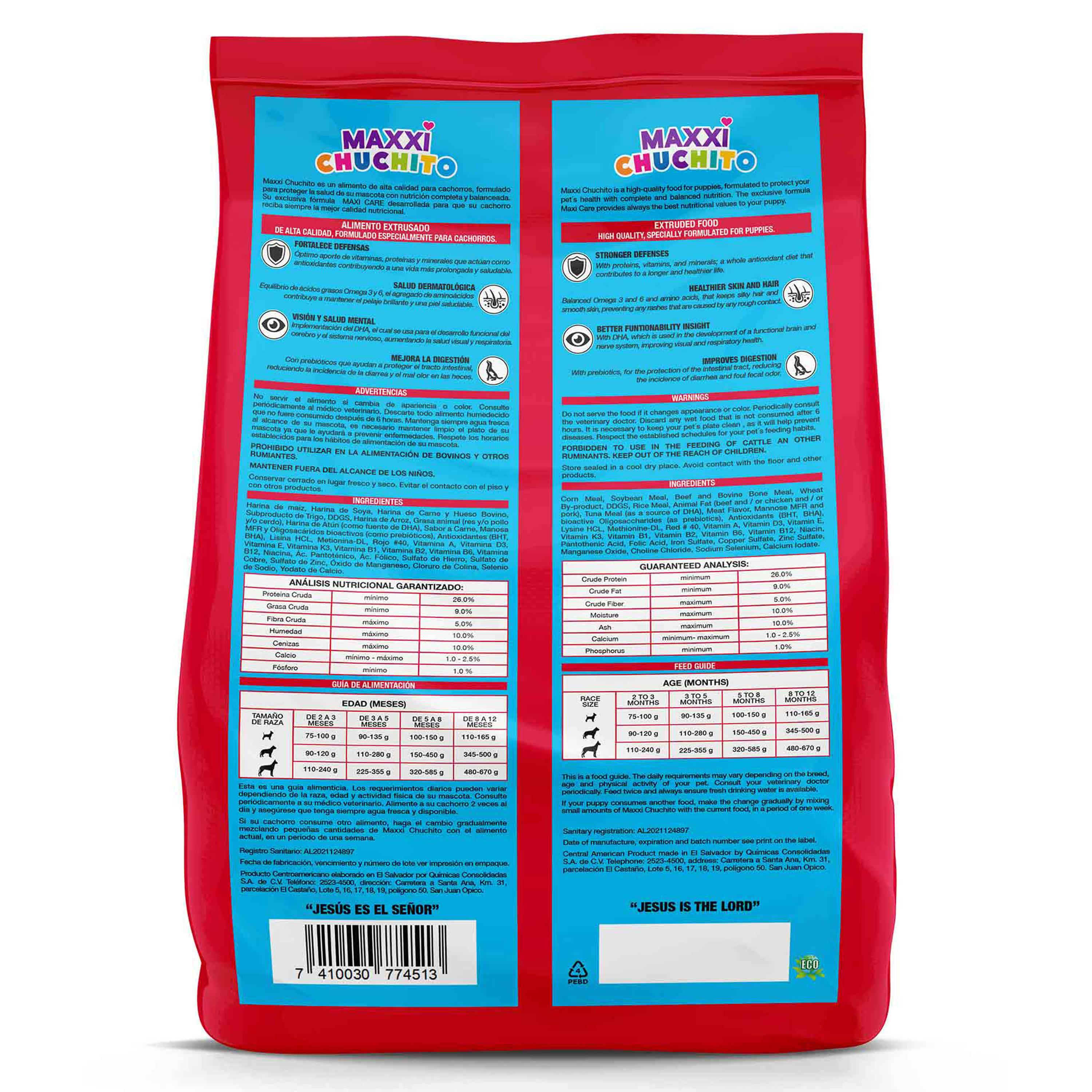 Comprar Alimento para perro Maxxi Chuchito, carne -454g | Walmart El ...