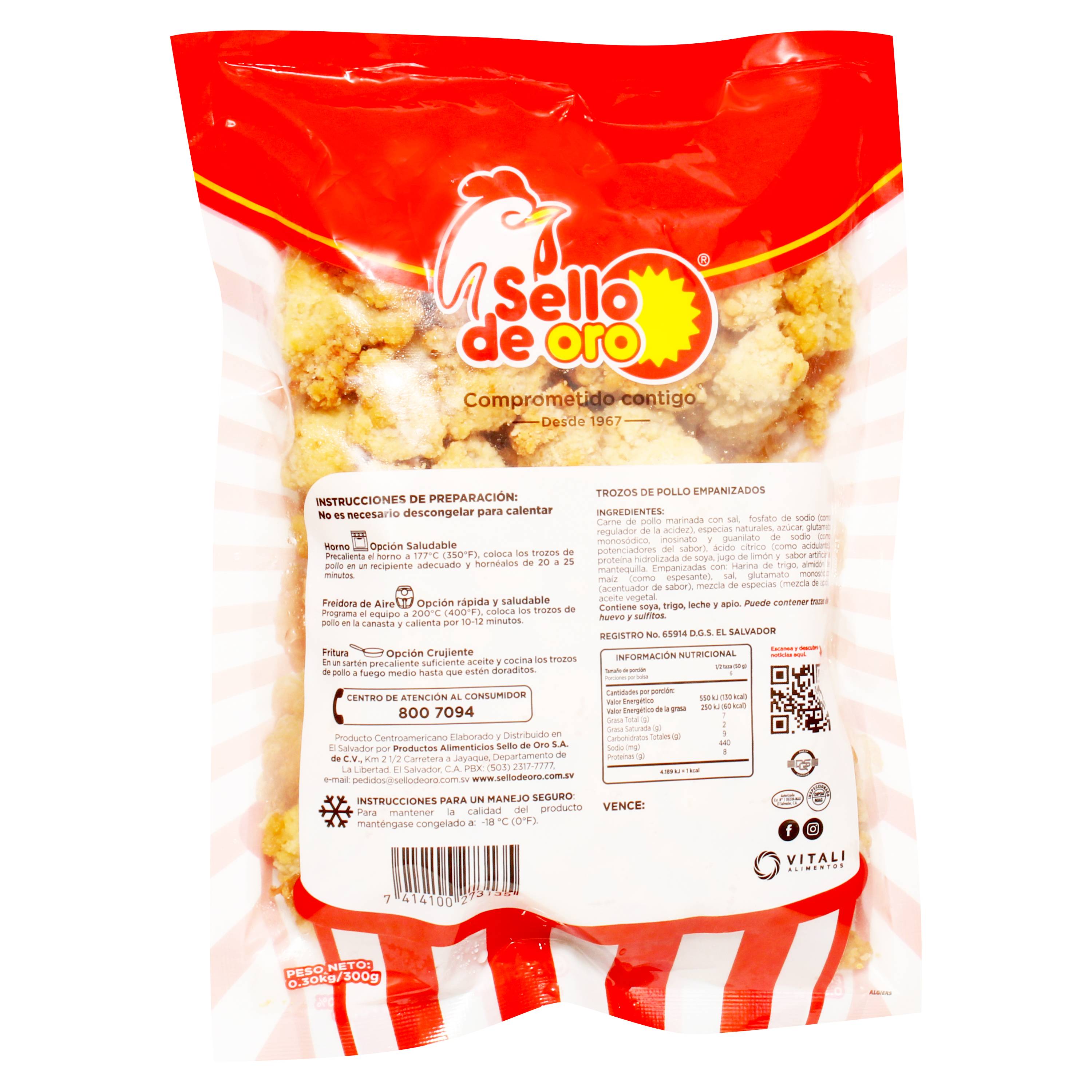Comprar Chicken Pop Original 300 g Sello De Oro | Walmart El Salvador ...