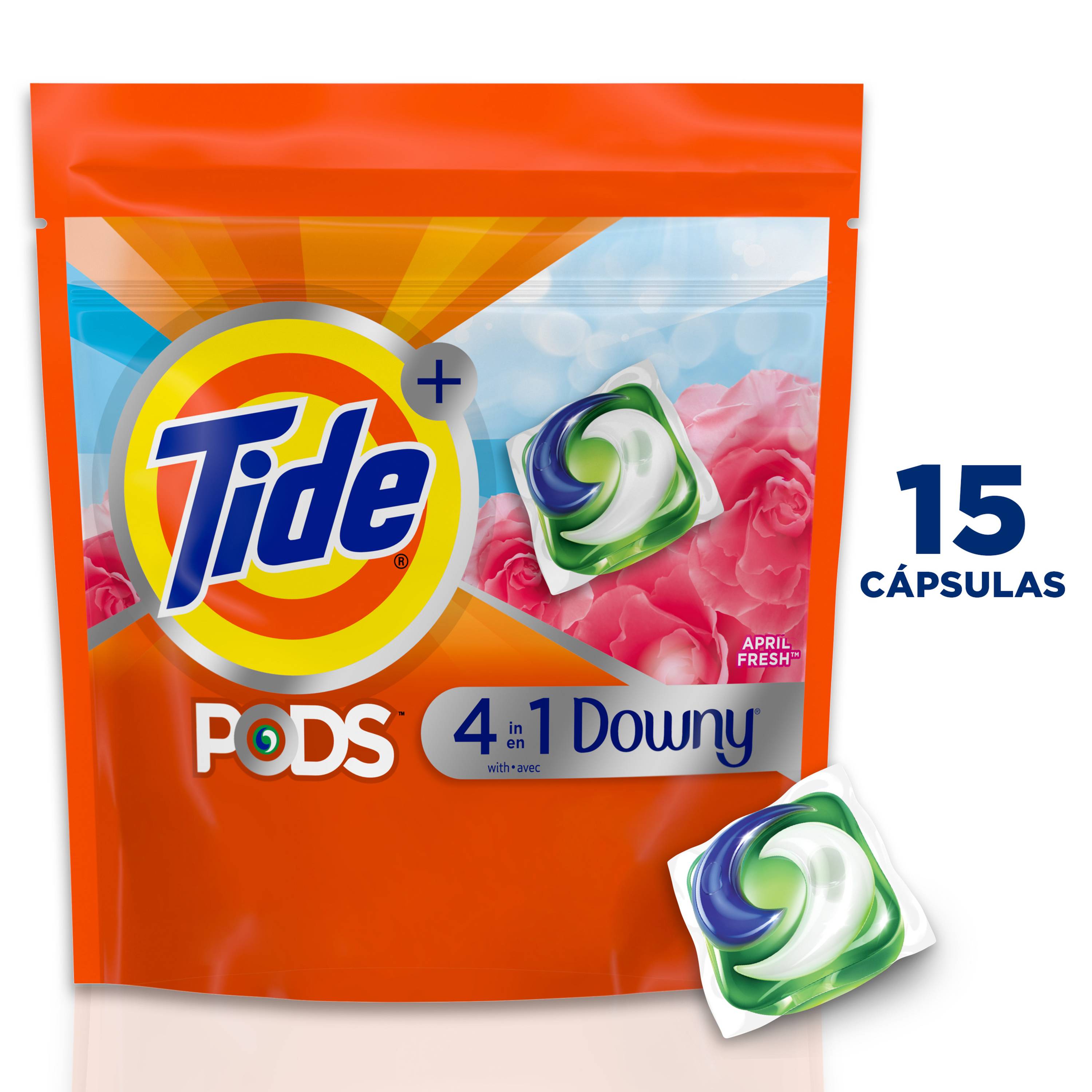 Comprar Detergente Tide en Cápsulas Pods April Fresh 16 cápsulas ...