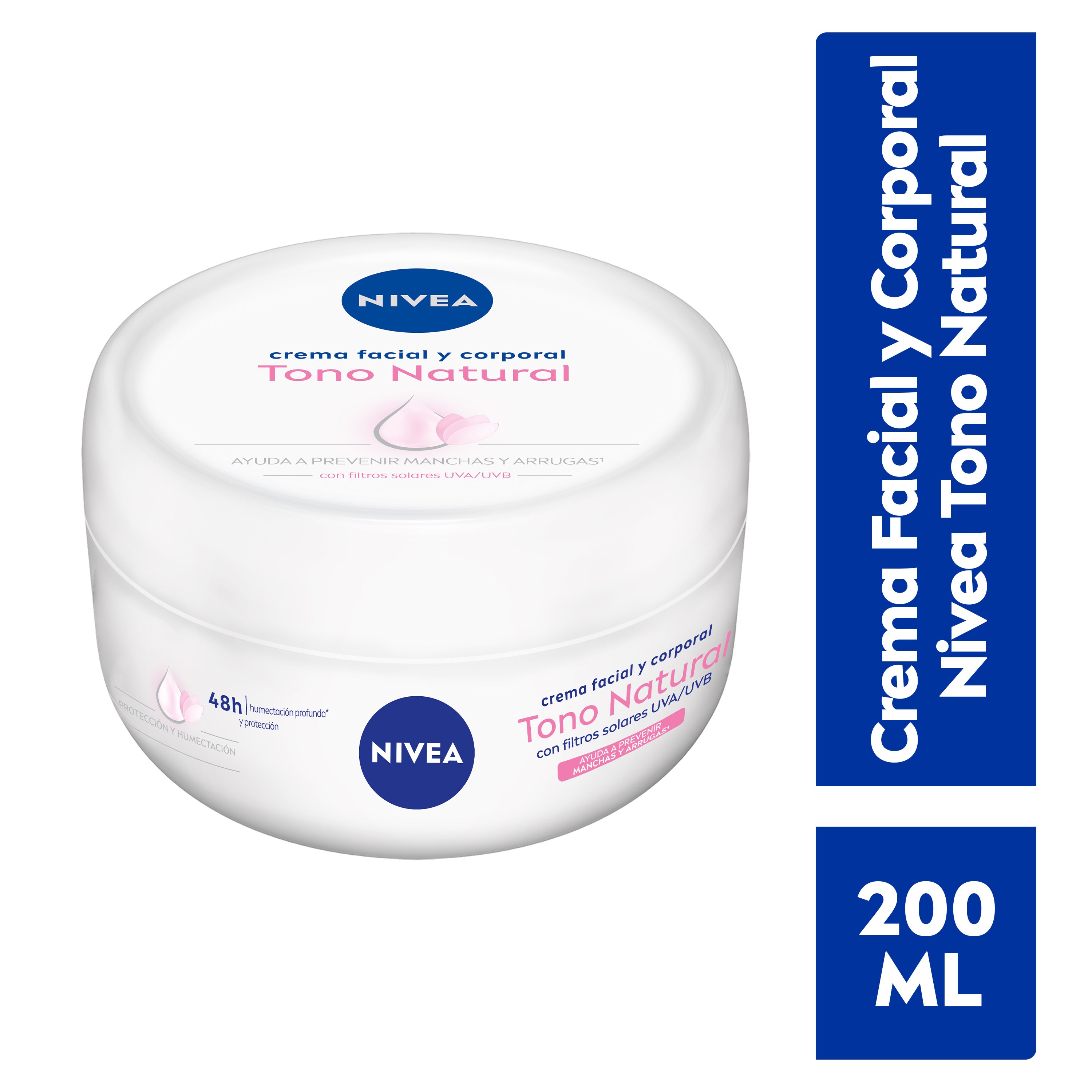 Comprar Crema Nivea Corporal y Facial Humectante Tono Natural-200 ml ...