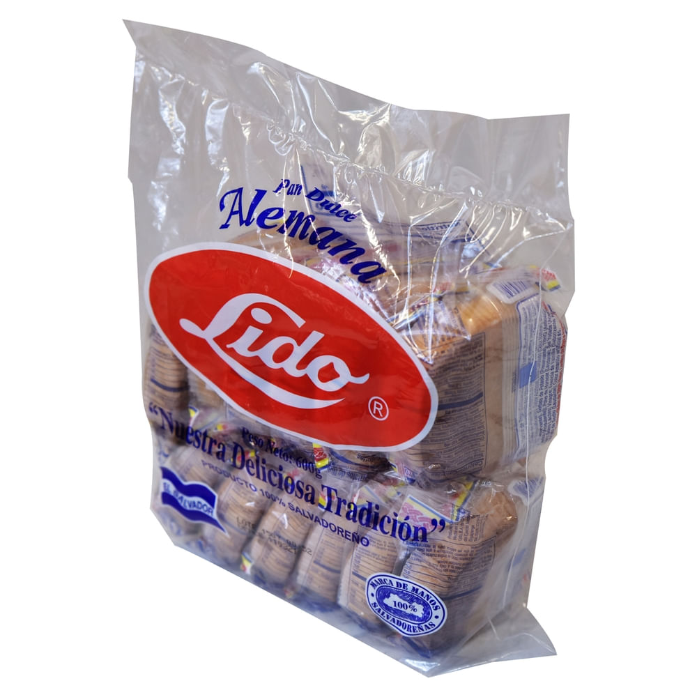 Comprar Paquete De Pan Lido Sabor Dulce Alemana - 600 g | Walmart El ...