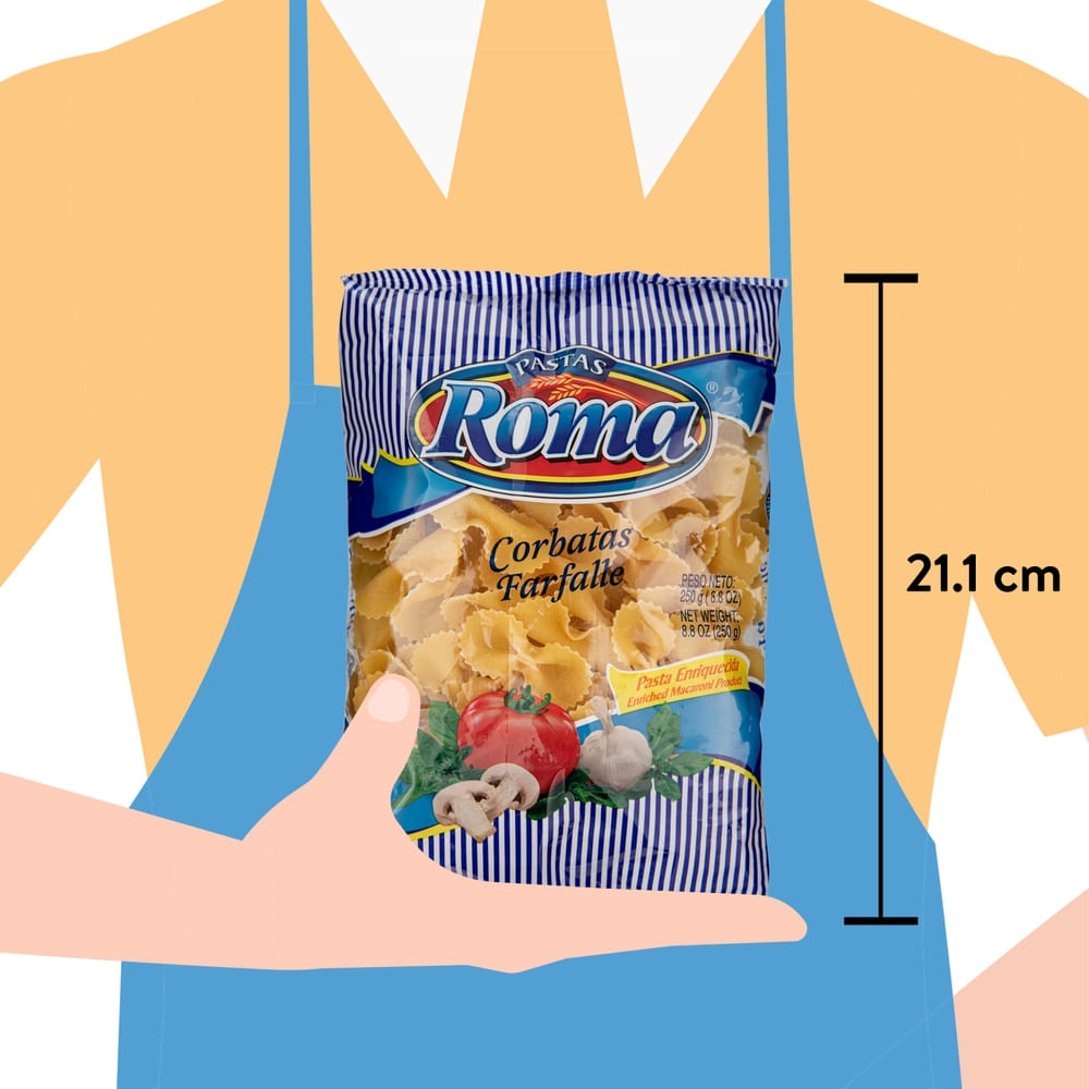 Comprar Pasta Roma corbatas enriquecida - 250 g | Walmart El Salvador ...