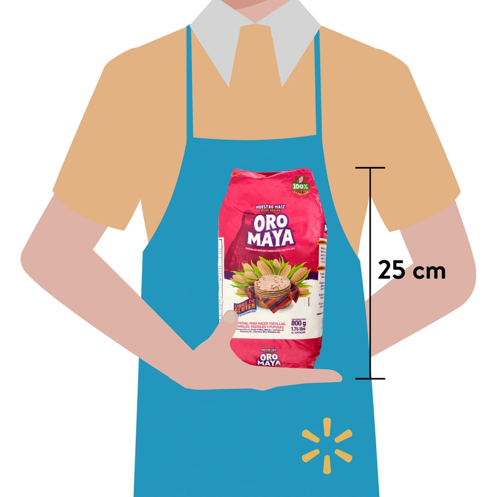 Comprar Oro Maya Harina De Maiz 800 gamos | Walmart Salvador - Walmart ...