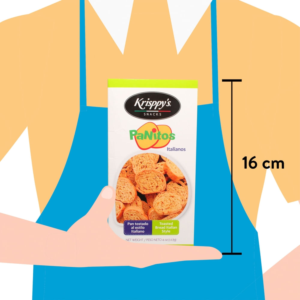 Comprar Panitos Krisppys Italianos - 113 g | Walmart El Salvador ...
