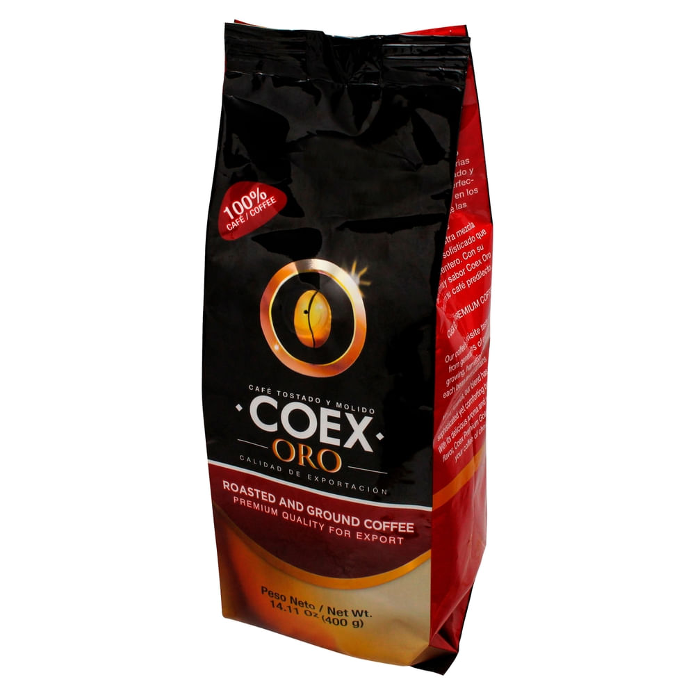 Comprar Café Coex Oro Molido Bolsa 400 g | Walmart El Salvador ...
