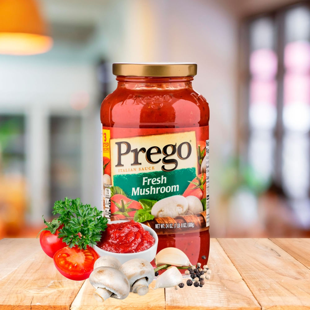 Comprar Salsa Prego De Tomate Con Hongo - 680 g | Walmart San Salvador