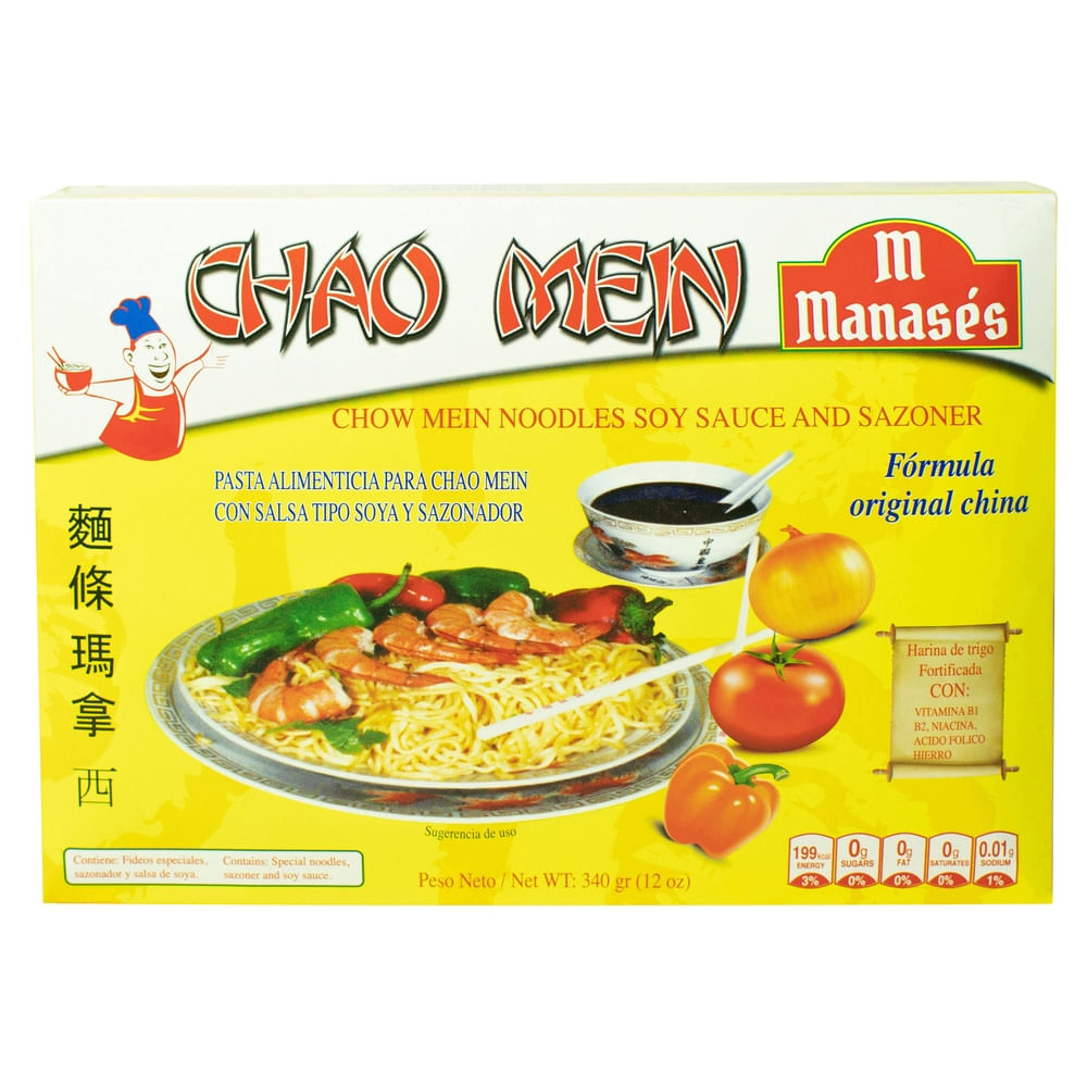 Comprar Chao Mein Mana Consistente - 340 g | Walmart El Salvador - Maxi ...
