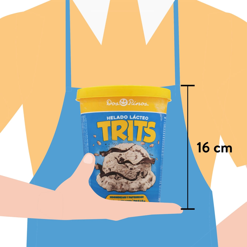 Comprar Helado Dos Pinos Trits - 540 g | Walmart El Salvador - Walmart ...