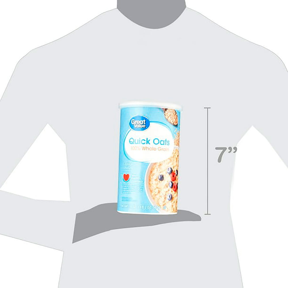 Comprar Avena Great Value quick oats - 510 g | Walmart El Salvador