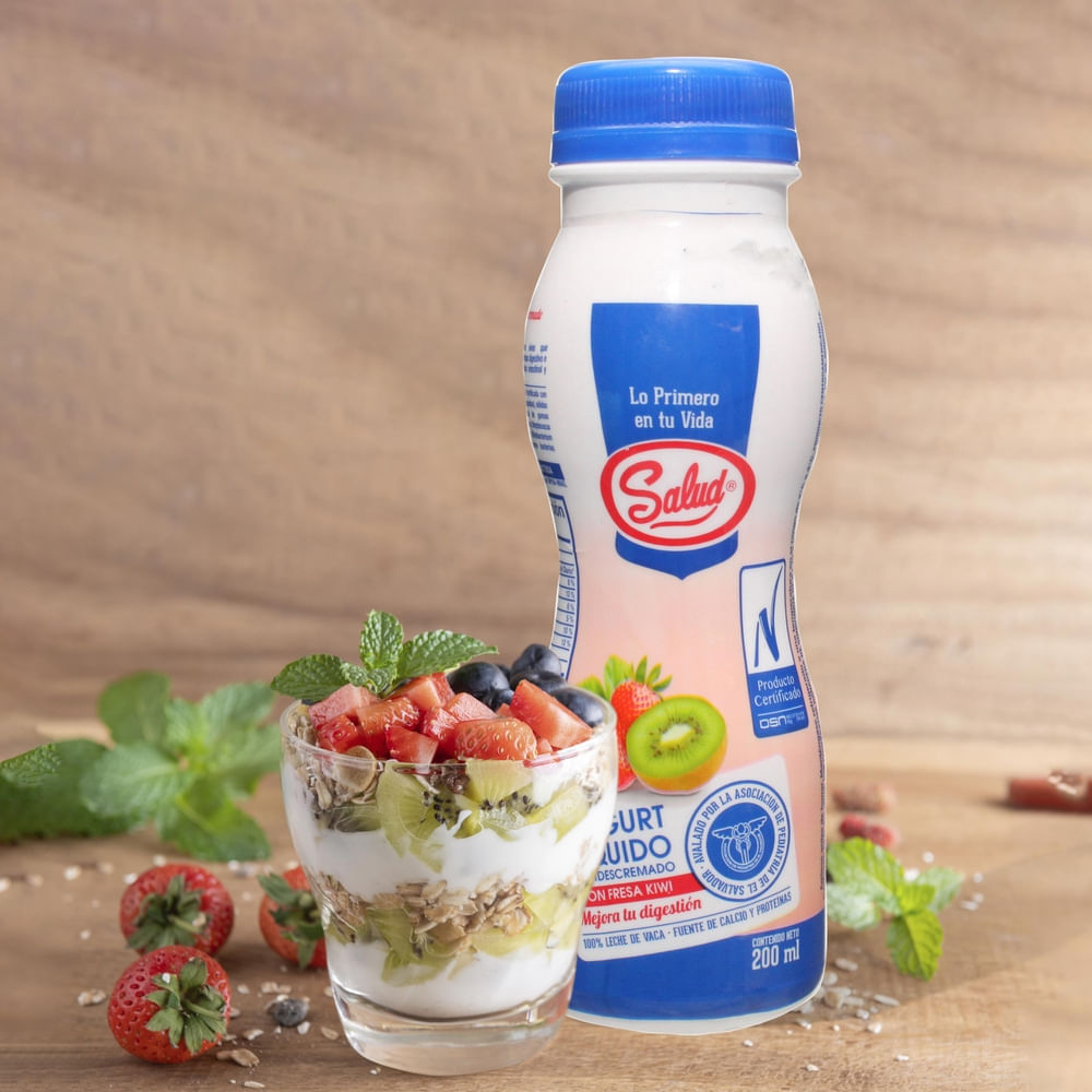 Comprar Yogurt Salud Fresa Kiwi 200 ml | Walmart El Salvador - Maxi ...