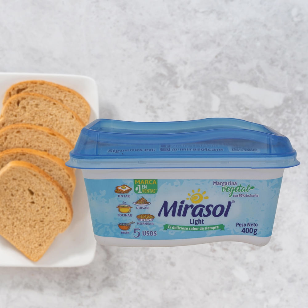 Comprar Margarina Mirasol Tarro Dieta 400 g | Walmart Salvador - Maxi ...
