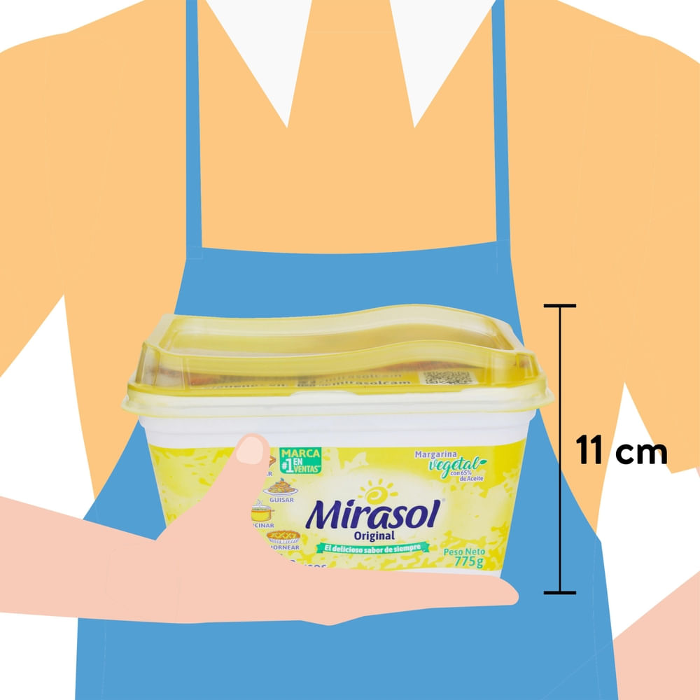Comprar Margarina Mirasol Tarro Regular - 775 g | Walmart Salvador