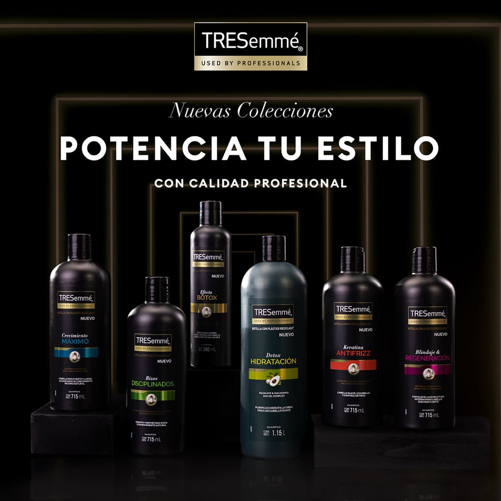 Shampoo Tresemme Blindaje Platinum 715ml