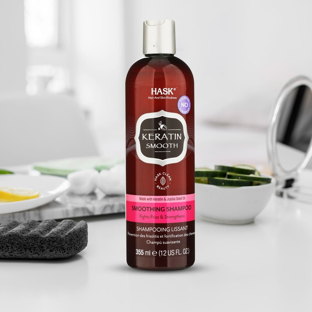 Comprar Shampoo Hask Keratina Suave 355 ml | Walmart El Salvador