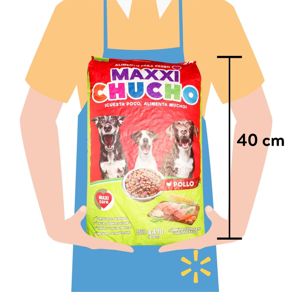 Comprar Alm P Perro Maxxi Chucho Pollo 20Kg | Walmart El Salvador - La ...