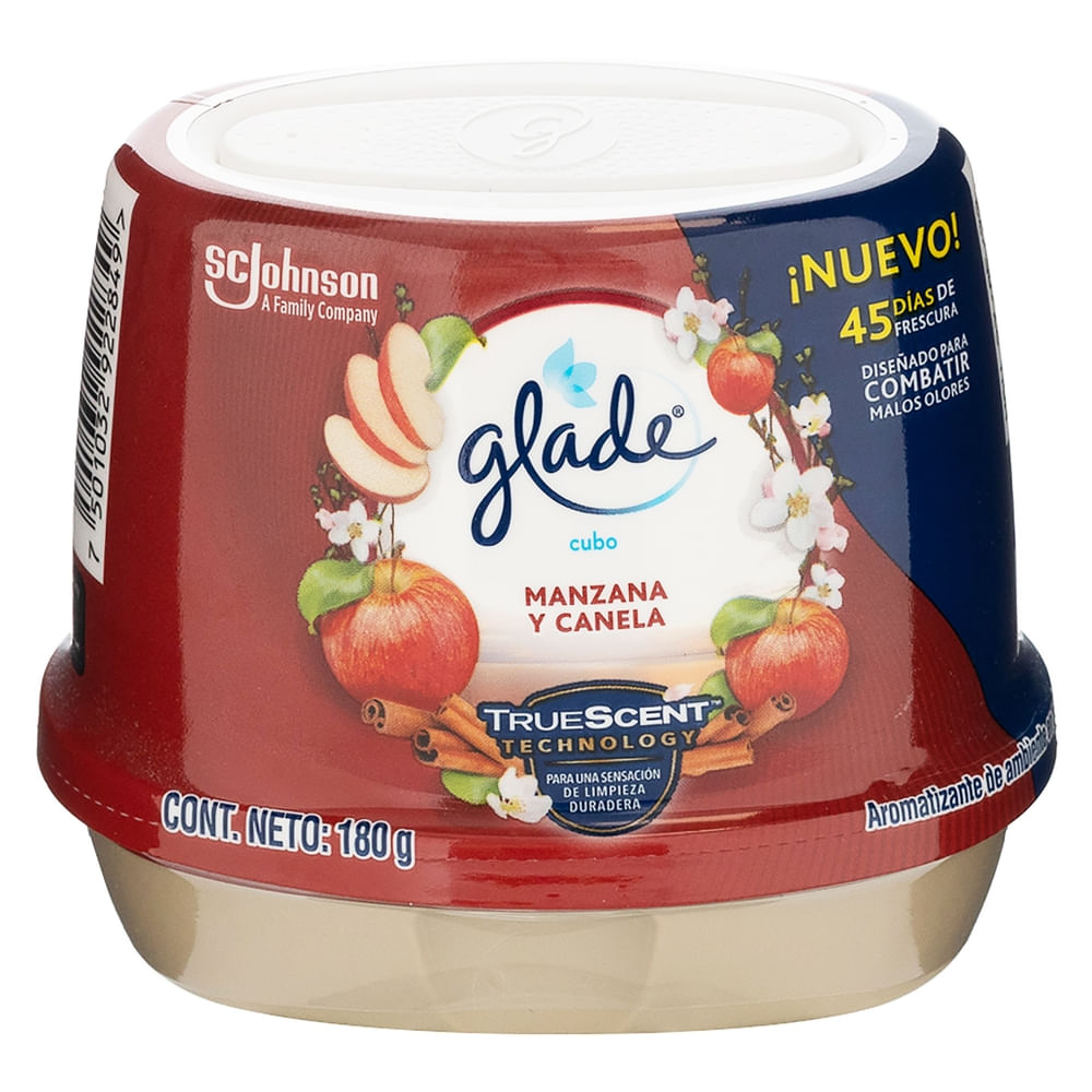 Comprar Aromatizante Glade Cubo Aroma A Manzana y Canela - 180 g ...