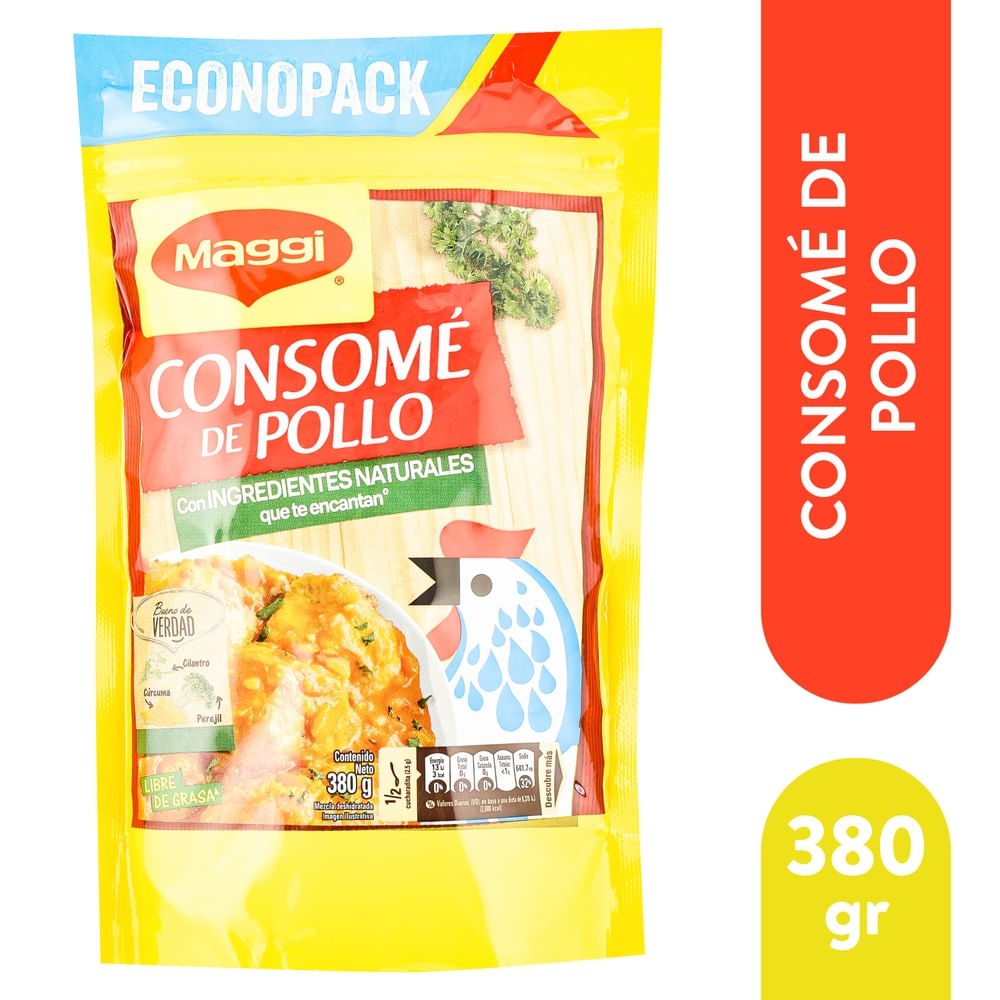 Comprar Consomé Maggi De Pollo Econopack - 380 g | Walmart El Salvador ...