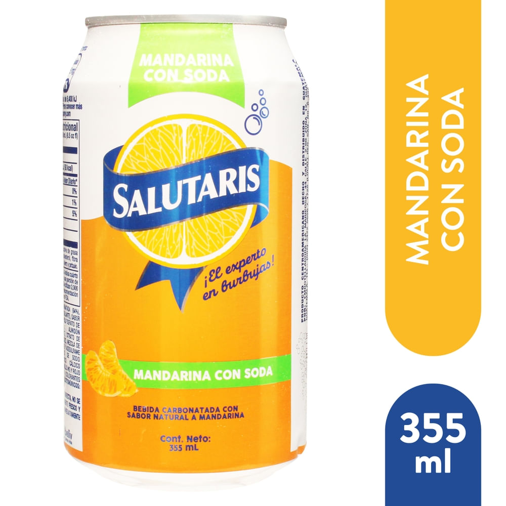 Comprar Salutaris Mandarina8 Lata 355 ml | Walmart El Salvador ...