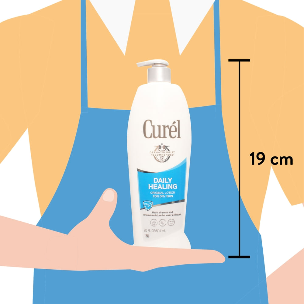 Comprar Crema corporal Curel daily healing original - 591 ml | Walmart ...