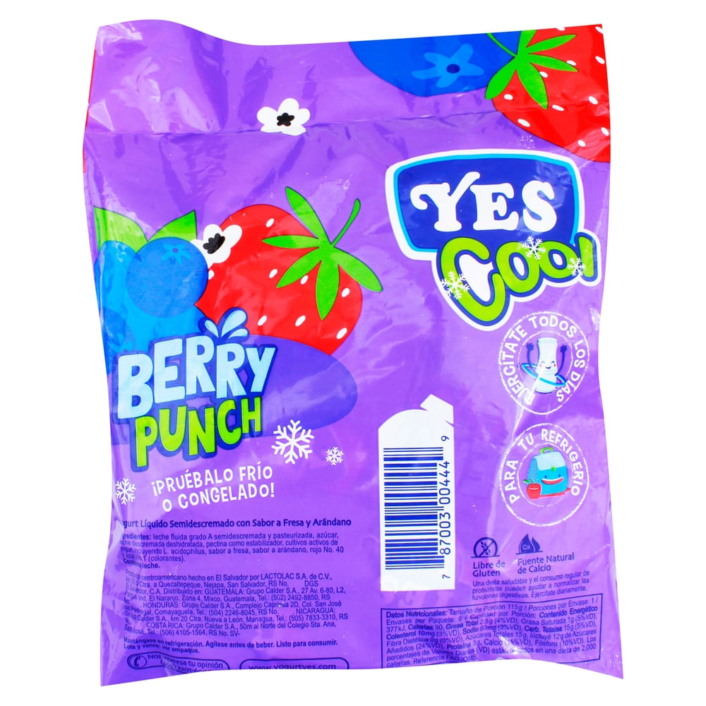 Comprar Yogurt YES berry punch 6 Pack - 690 g | Walmart El Salvador