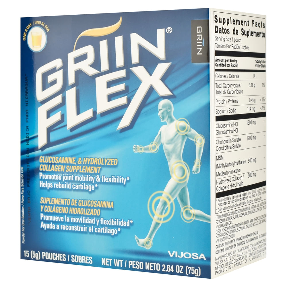Comprar Griin Flex 15 Sobres 5 gs | Walmart El Salvador - Walmart ...