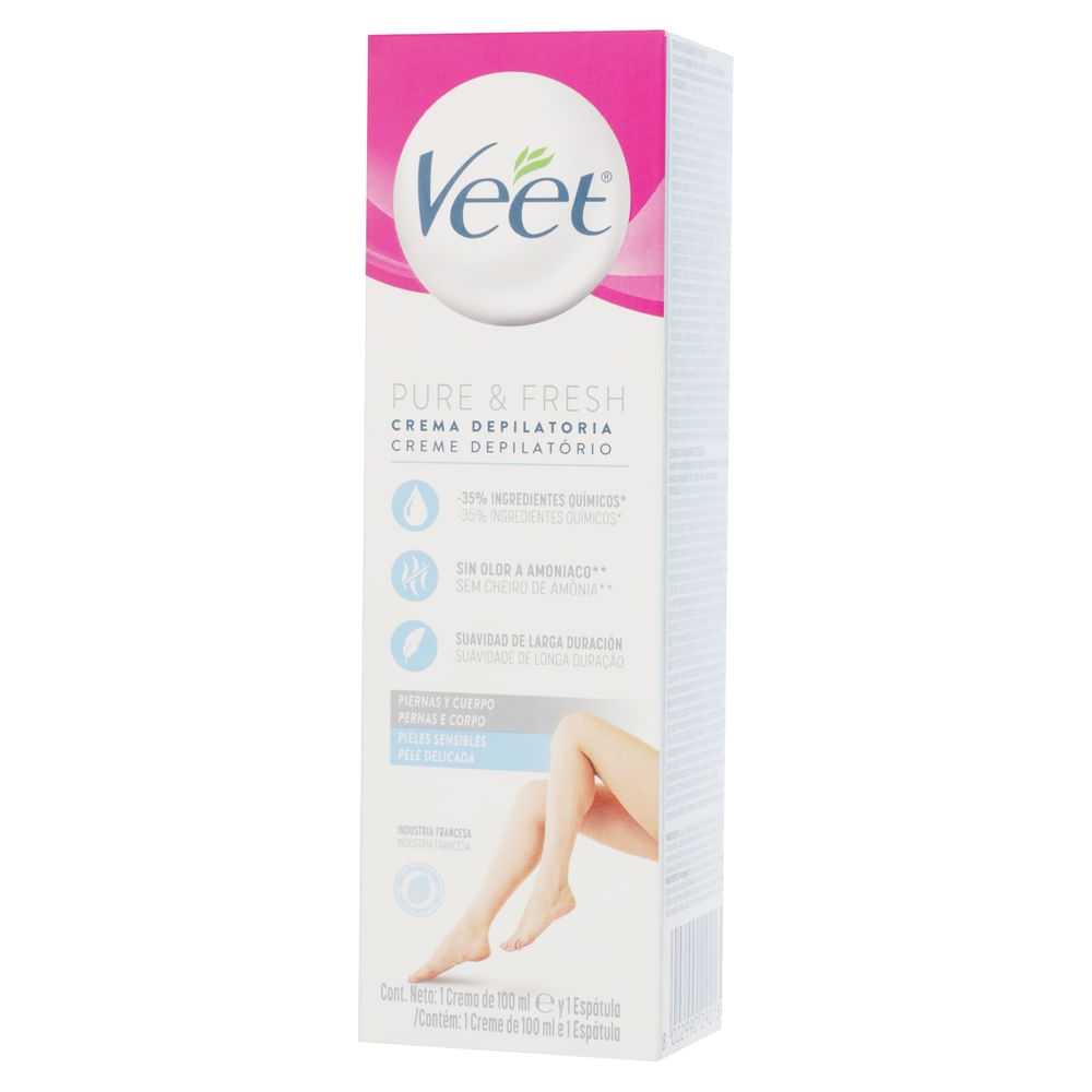 Comprar Crema Veet Depilat Piel Sensible 100 ml | Walmart Salvador ...