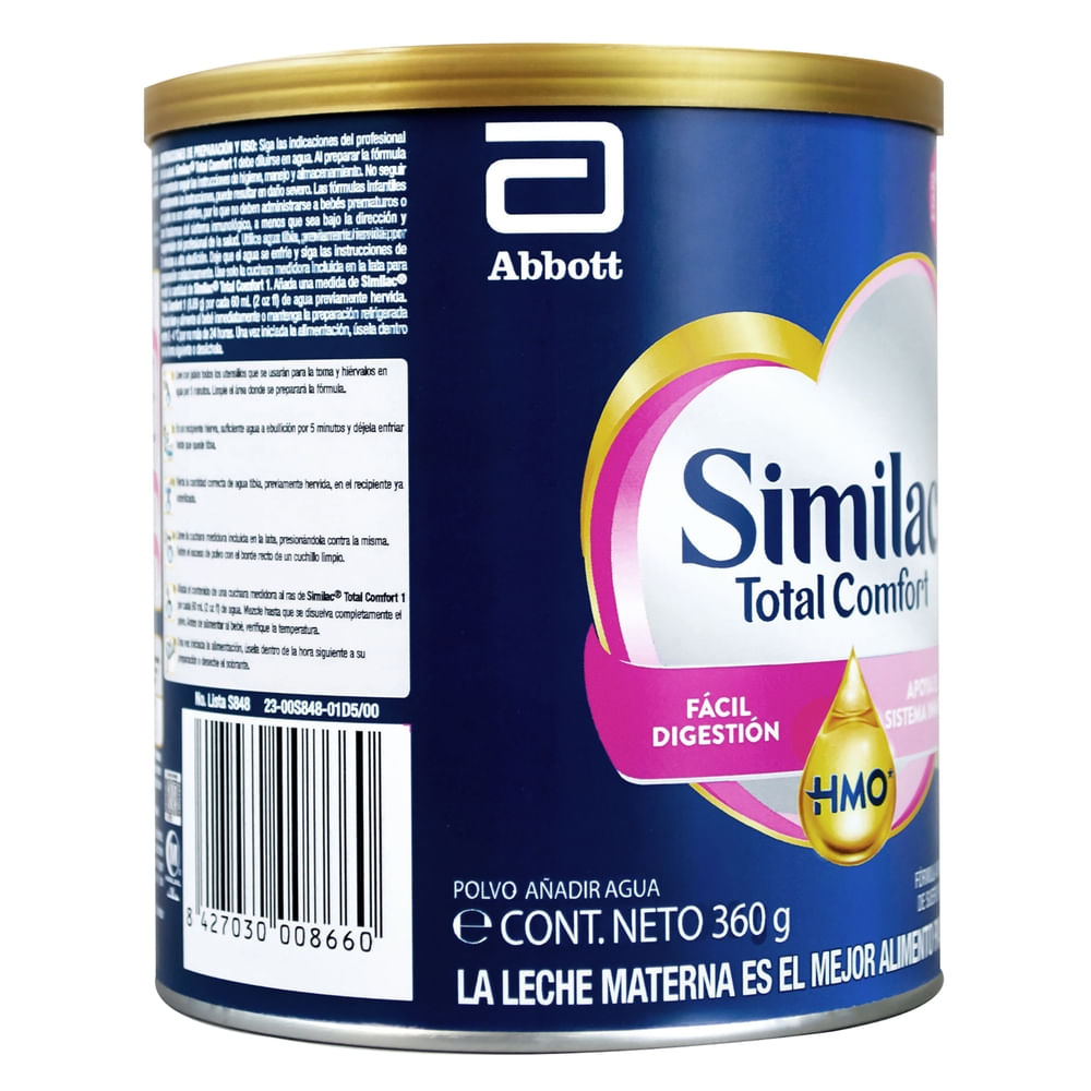 Comprar Fórmula Similac Total Confort 1 Hmos - 360 g | Walmart El ...