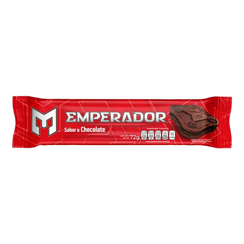 Comprar Galleta Gamesa Emperador Chocolate - 72 g | Walmart El Salvador ...