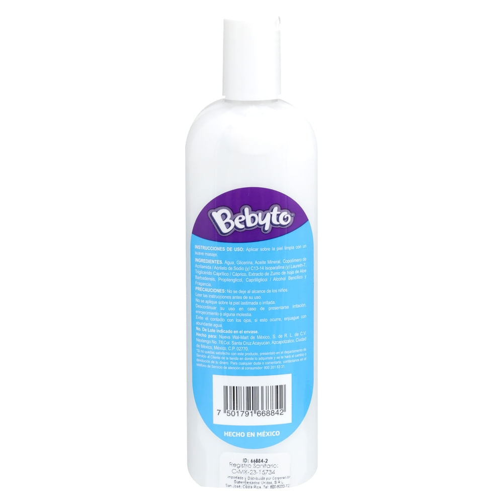Comprar Crema Bebyto Con Extracto De Aloe - 300 ml | Walmart San ...