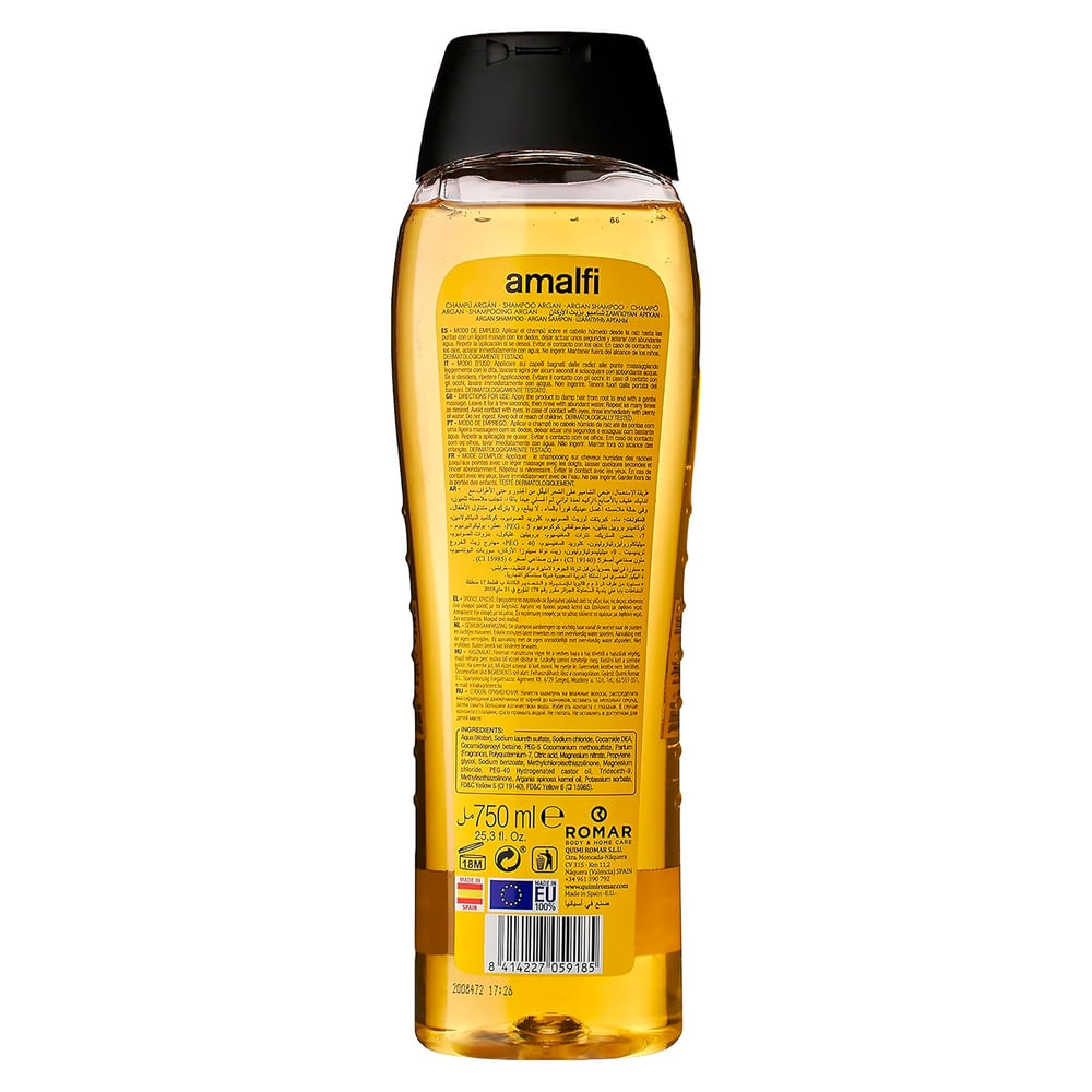 Comprar Shampoo Marca Amalfi Argan - 750 ml | Walmart Salvador - Maxi ...