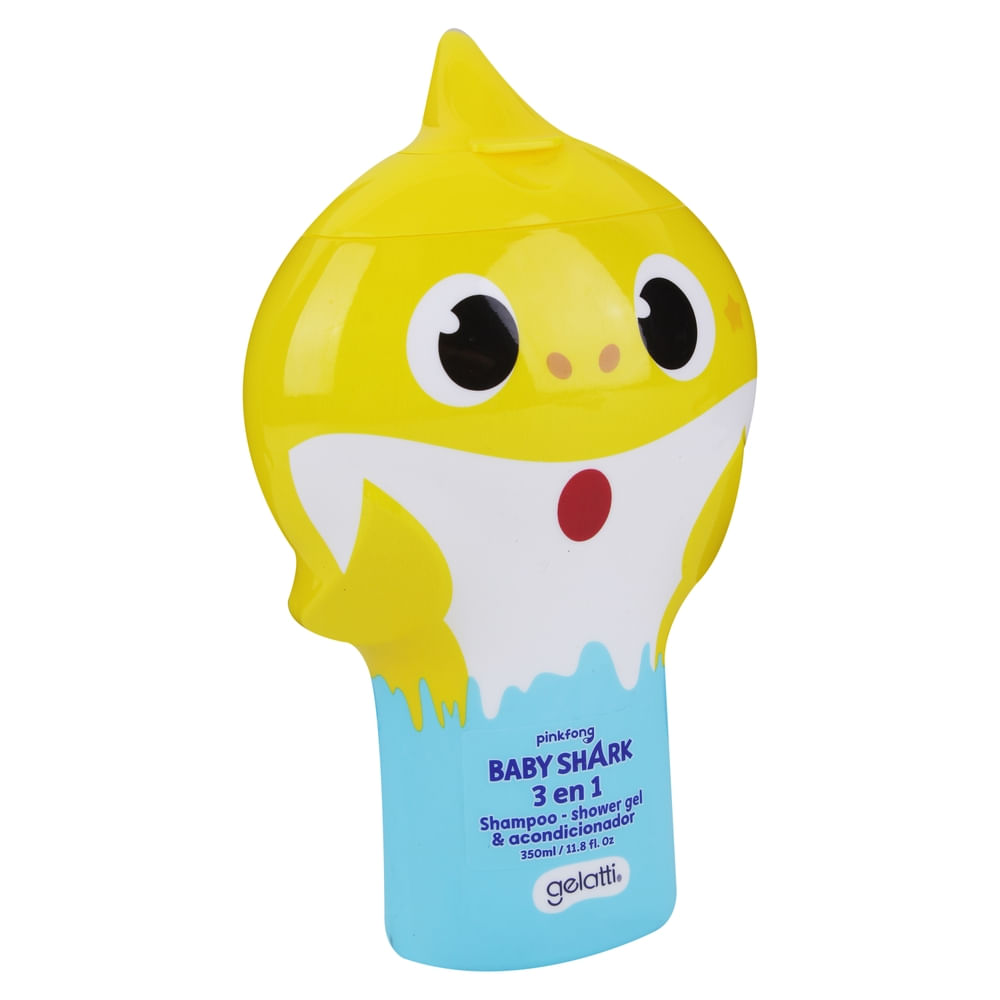 Comprar Shampoo 3en1 Baby Shark 350 ml | Walmart El Salvador